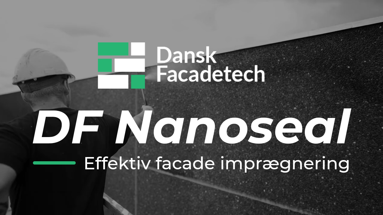 DF Nanoseal - Dybdegående facadeimprægnering
