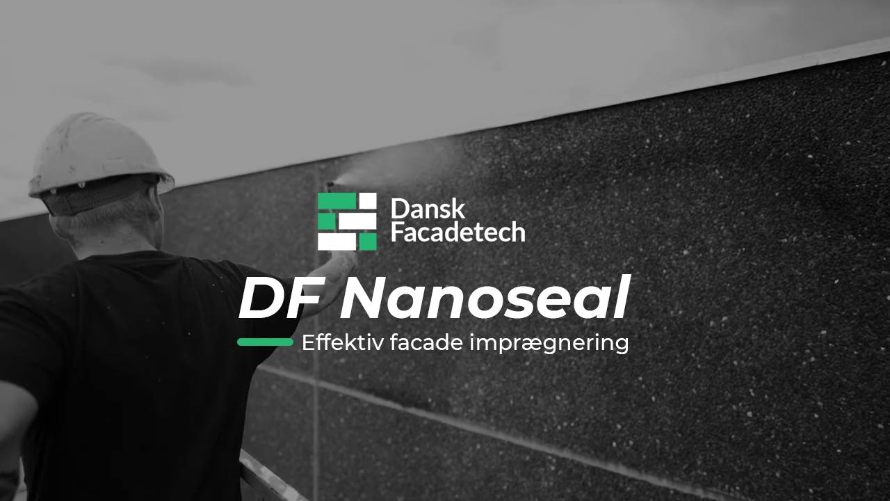 DF Nanoseal - Dybdegående facadeimprægnering